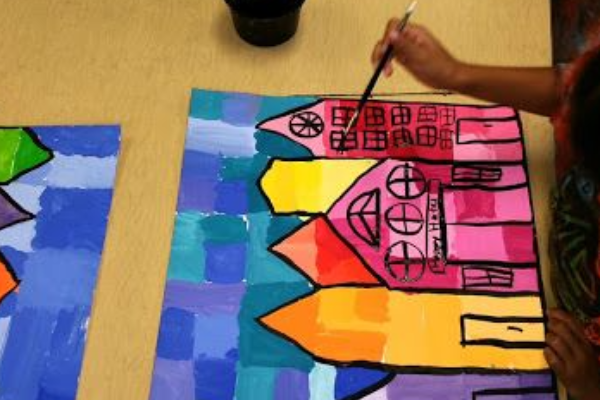 Inspired by the Masters Series - Castle & Sun by Paul Klee @ Inomi ...
